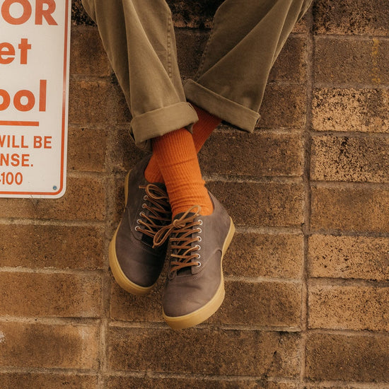 Mens - Hermosa Sneaker - Charcoal – SeaVees