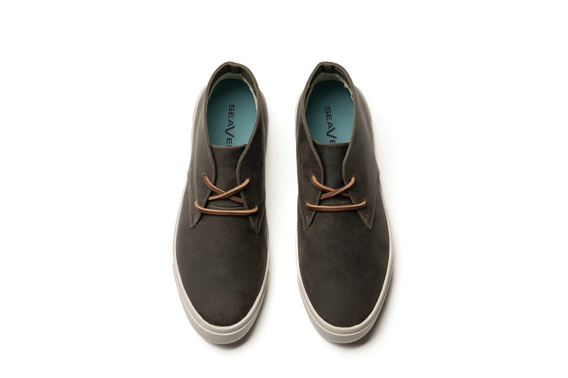 Mens - Maslon Desert Boot - Charcoal – SeaVees