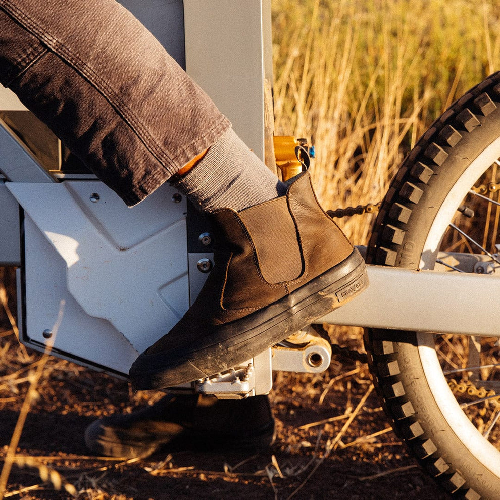 Mens - Beyond & Back Boot - Black Olive – SeaVees
