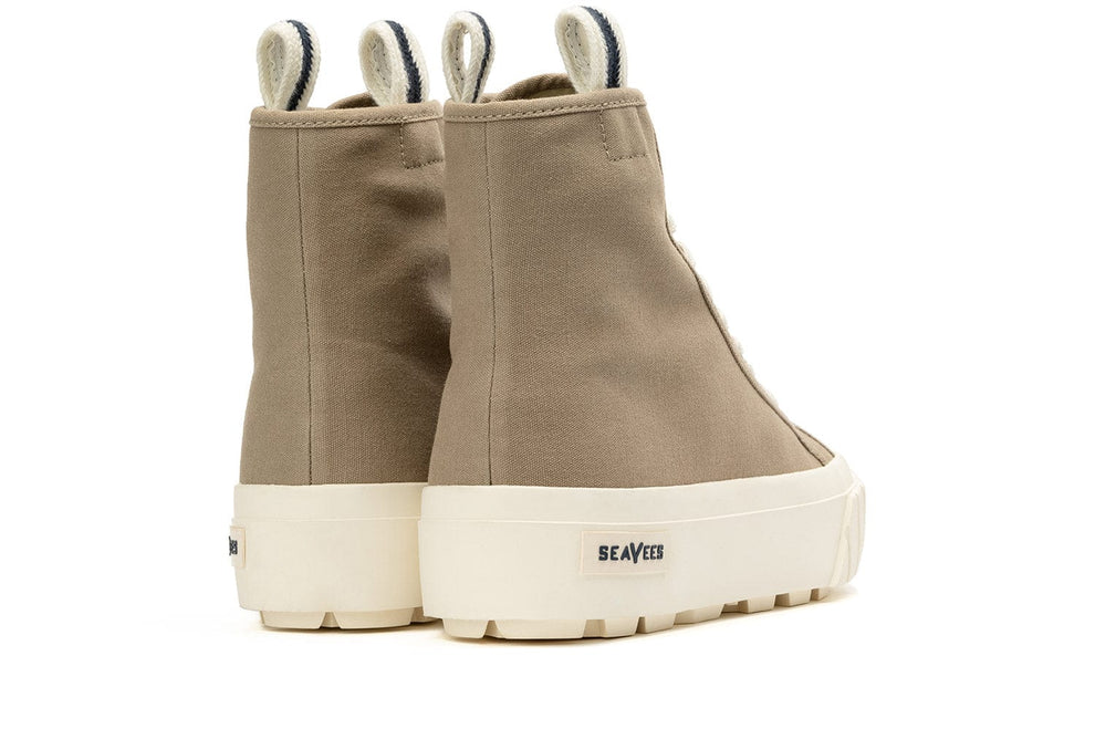 Womens - La Brea Lug High Top Platform - Stone – SeaVees