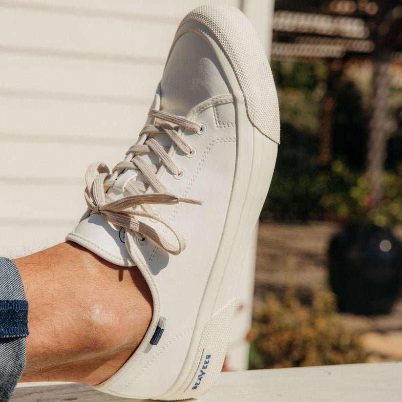 Mens - SeaChange LTT - White Corn Leather – SeaVees