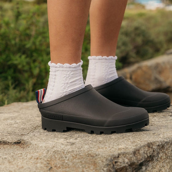 Womens - Bodega Clog - Black – SeaVees